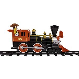 Lionel Battery-Operated Disney Toy Story Toy Train Set with Locomotive, Train Cars, Track & Remote with Authentic Train Sounds, & Lights for Kids 4+