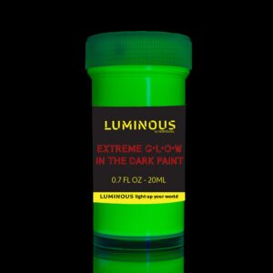 individuall Extreme Glow in The Dark Colours Set | Neon Glow Colours that Glow in the Dark | Rechargeable & Luminous | by Luminous