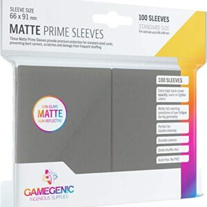 Matte Prime Sleeves: Gray