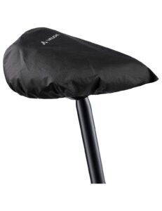 vaude unisex_adult raincover for saddles rain cover, black, standard size