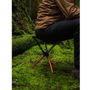 Hillsound BTR Stool for Ultralight Backpacking & Hiking, Lightweight Camping Chairs, Compact Portable Outdoor Seat