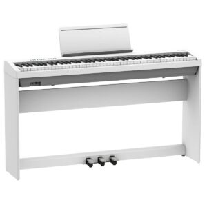 Roland FP-30X Digital Piano with Built-in Powerful Amplifier and Stereo Speakers. Rich Tone and Authentic Ivory 88-Note PHA-4 Keyboard for unrivalled Acoustic Feel and Sound. (FP-30X-WH), White