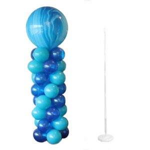 tableclothsfactory set of 2 8 ft balloon columns balloon stand kit for wedding party decoration