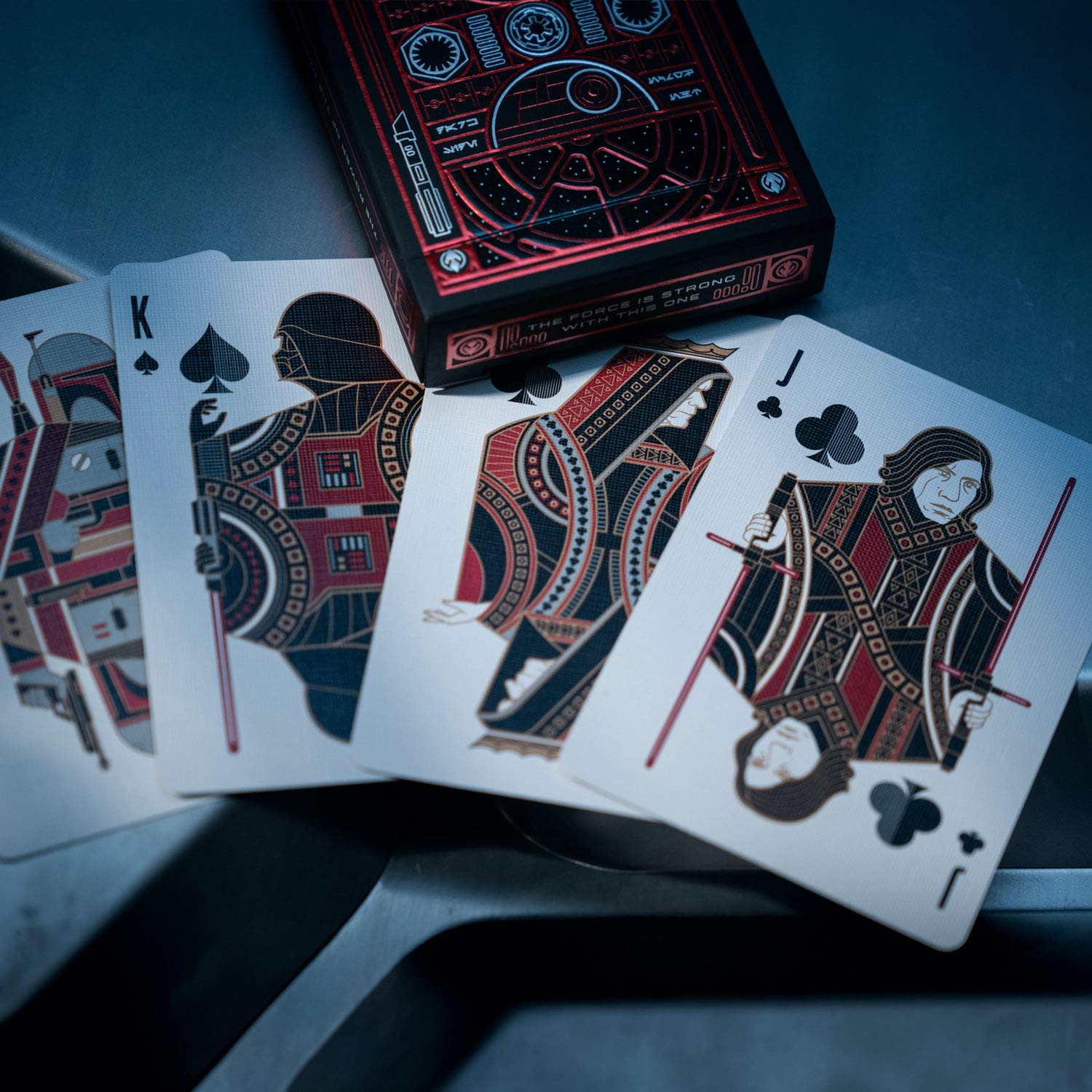 theory11 Star Wars Playing Cards - Dark Side (Red)