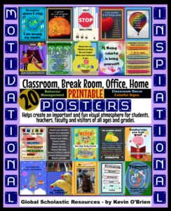 motivational and inspirational printable classroom posters