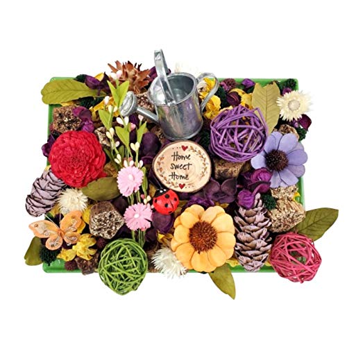 Jacqver English Garden Potpourri 13 oz Box - Flowers and botanicals - Comes with Little trinkets That Will Truly Make Your Decoration Standout - Made in USA