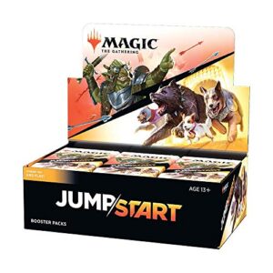 jumpstart 2020 booster box | magic: the gathering | 24 booster packs | 20 cards per pack including basic land cards