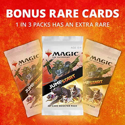 Jumpstart 2020 Booster Box | Magic: The Gathering | 24 Booster Packs | 20 Cards Per Pack Including Basic Land Cards