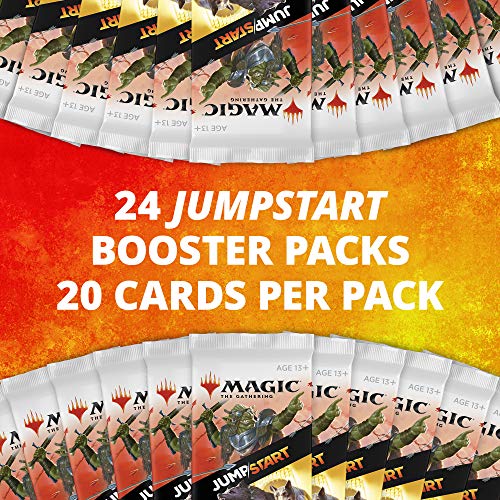 Jumpstart 2020 Booster Box | Magic: The Gathering | 24 Booster Packs | 20 Cards Per Pack Including Basic Land Cards