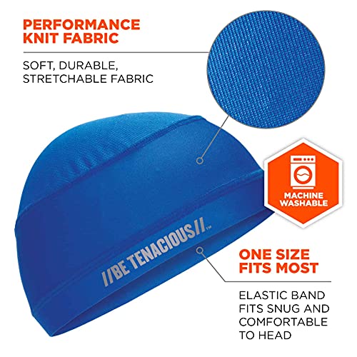 Ergodyne Mens Skull Cap Tools, Blue