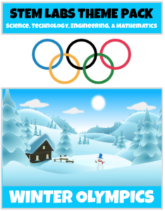 stem labs pack - winter olympics projects pack of 10 sports-themed stem projects