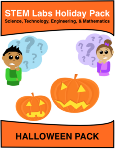 stem labs pack - halloween fall projects pack of 10 holiday-themed projects