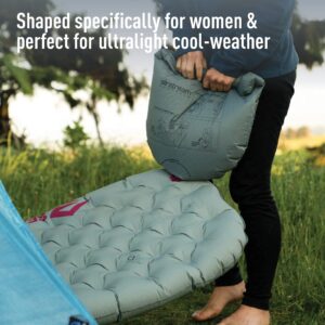 Sea to Summit Ether Light XT Extra-Thick Insulated Sleeping Pad, Women's Large (72 x 25 x 4 inches)