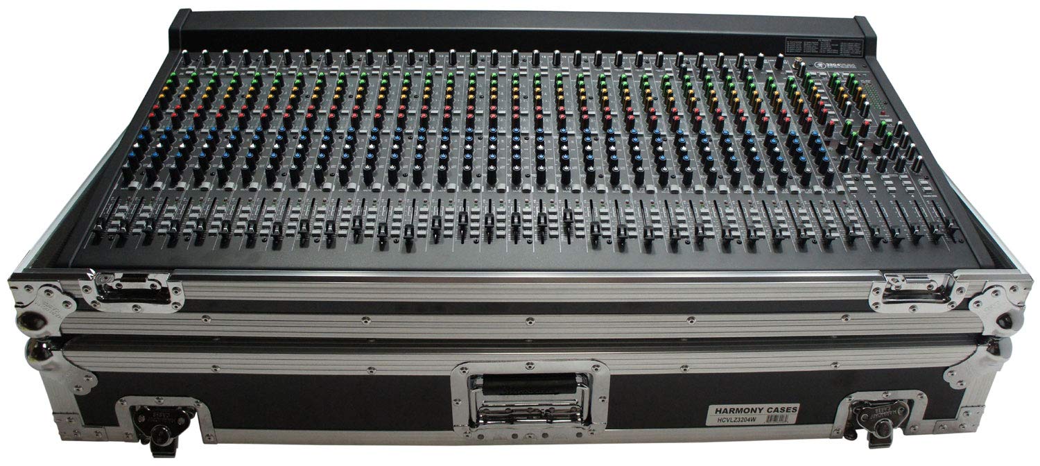 Harmony Audio HCVLZ3204W Flight Transport Road Custom Mixer Case, Compatible with Mackie 3204VLZ4