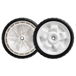 antanker drive wheel replace for toro 119-0311 137-4832 115-2878 205-360 drive wheel for toro 22" recycler 20330 20339 20350 20370 20954 self-propelled 8" lawn mower front drive wheels 2 pack