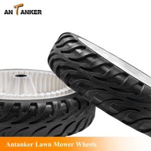 Antanker Drive Wheel Replace for Toro 119-0311 137-4832 115-2878 205-360 Drive Wheel for Toro 22" Recycler 20330 20339 20350 20370 20954 Self-propelled 8" Lawn Mower Front Drive Wheels 2 Pack