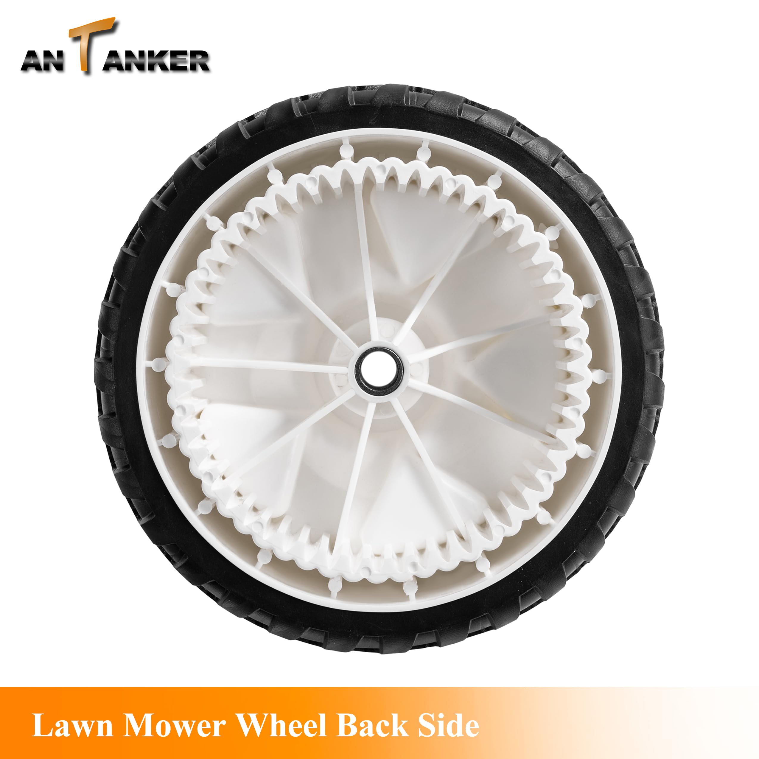 Antanker Drive Wheel Replace for Toro 119-0311 137-4832 115-2878 205-360 Drive Wheel for Toro 22" Recycler 20330 20339 20350 20370 20954 Self-propelled 8" Lawn Mower Front Drive Wheels 2 Pack