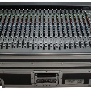 Harmony Audio HCVLZ2404 Flight Transport Road Custom Mixer Case Compatible with Mackie 2404VLZ4