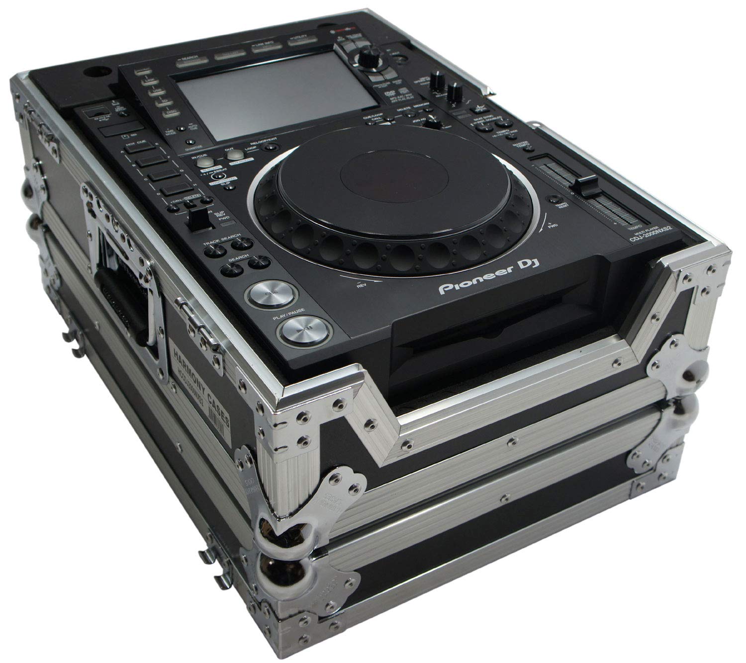 Harmony Audio Cases HCCDJ2000NXS2 Flight CD Player Road Case - Compatible With Pioneer CDJ-2000NXS2 - Case Only