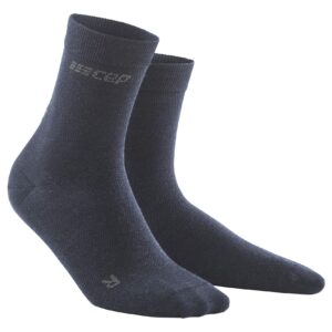 CEP Allday Merino Mid Cut Socks, Dark Blue, Men, V