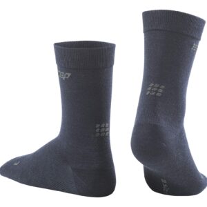 CEP Allday Merino Mid Cut Socks, Dark Blue, Men, V