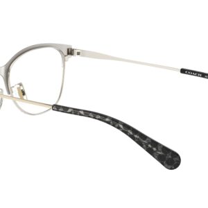 Coach HC5111 Prescription Eyewear Frames, Black/Light Gold/Demo Lens, 53 mm