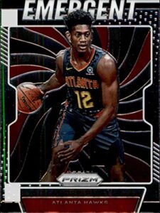 2019-20 panini prizm emergent #9 de'andre hunter atlanta hawks rc rookie nba basketball trading card