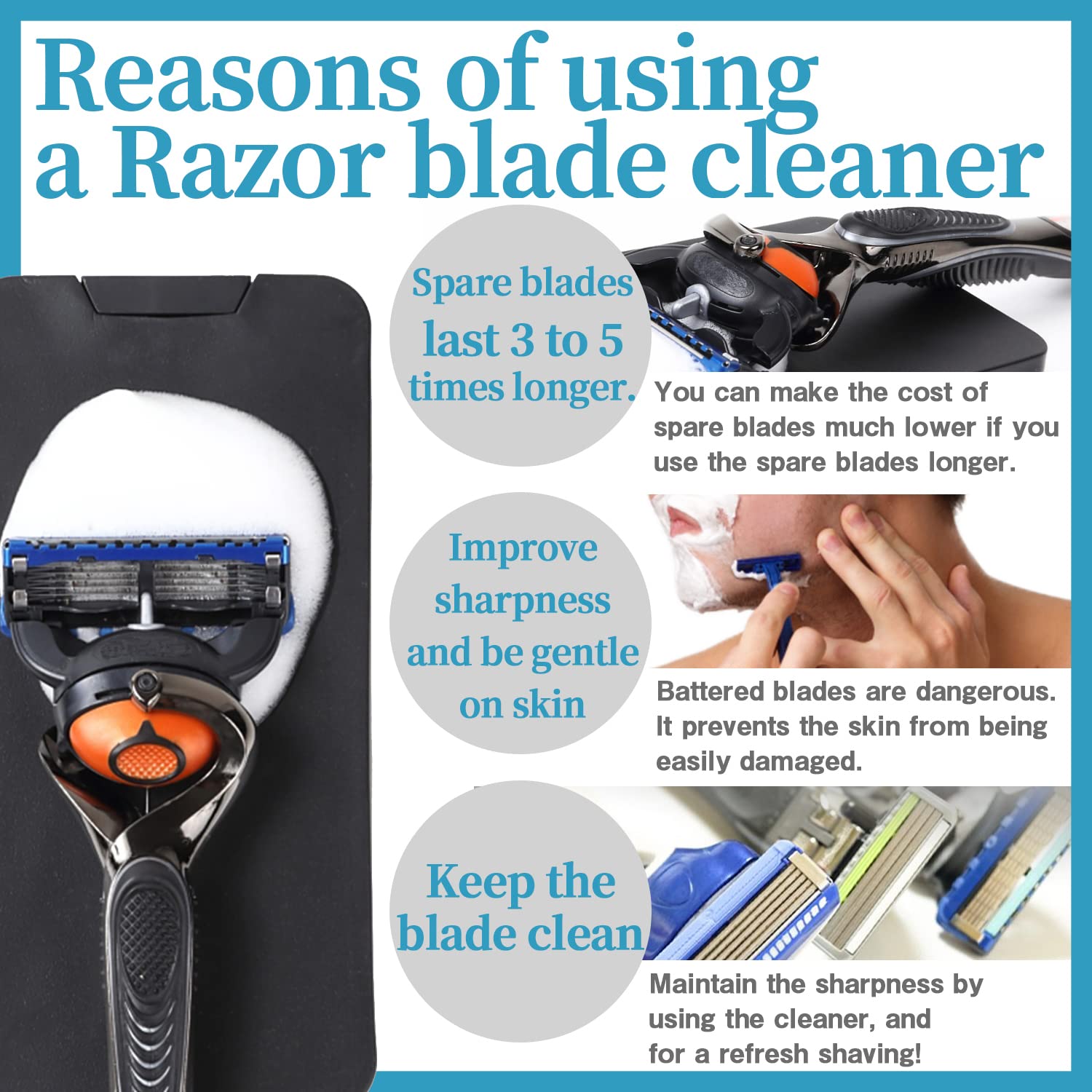 Razor Blade Sharpener and Cleaner