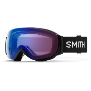 smith women's i/o mag s snow goggles white vapor/chromapop everyday rose gold mirror