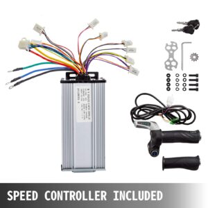 BestEquip Brushless Motor Kit,2000W 48V 42A 4300RPM High Speed Electric Scooter Motor,with Mounting Bracket,Speed Controller Bicycle Motorcycle Mid Drive Motor