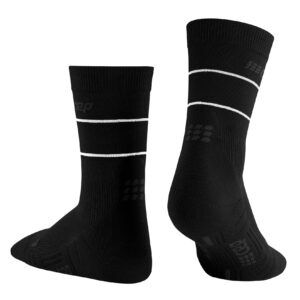 CEP Reflective Mid Cut Compression Socks, Men