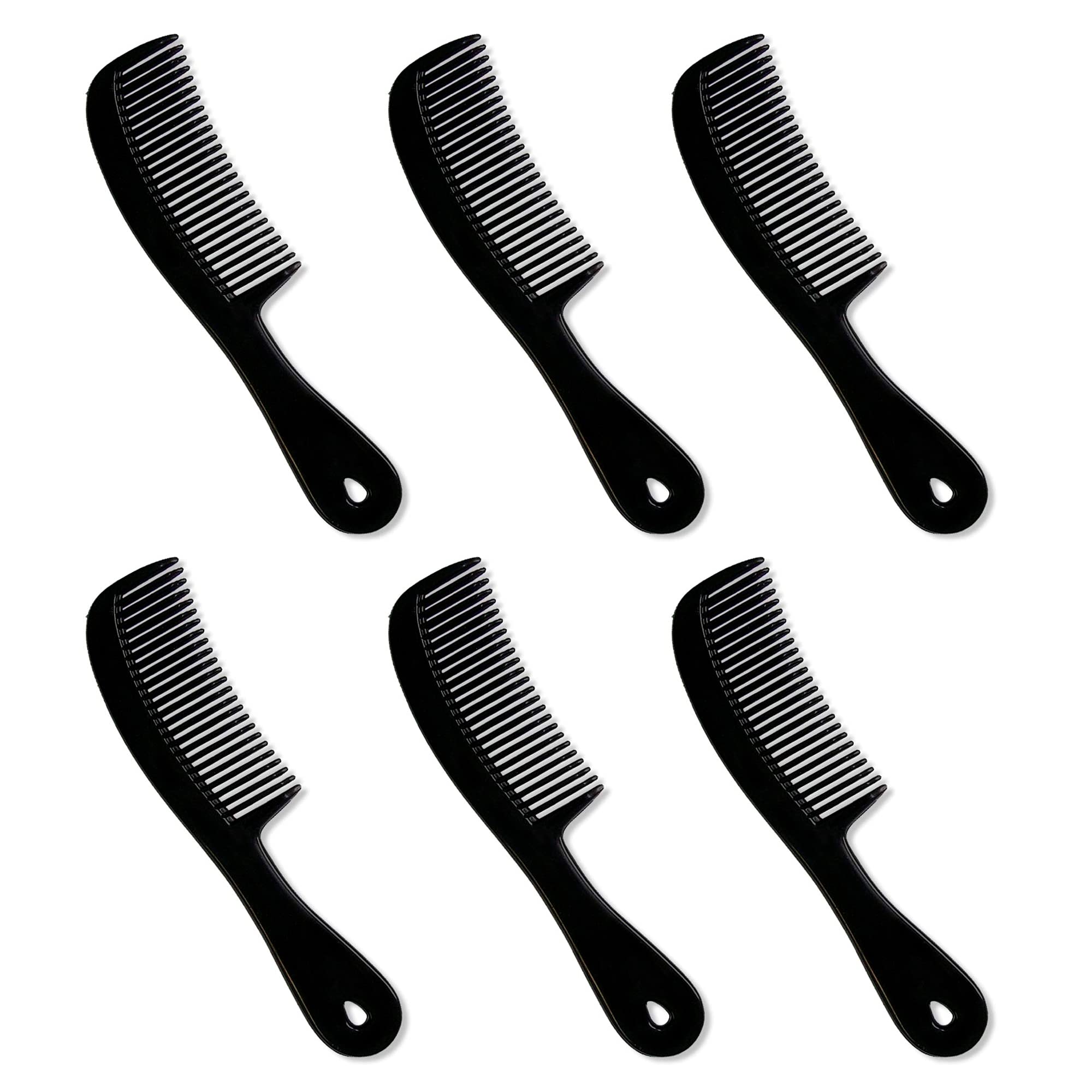 Combs for Men Pack of 6, Pocket Combs for Men, Hair Comb Set, Beard Mustache Comb