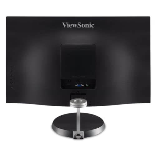 ViewSonic VX2485-MHU 24 Inch 1080p Frameless IPS Monitor with USB 3.2 Type C and FreeSync for Home and Office (Renewed)