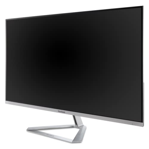 ViewSonic VX3276-4K-MHD 32 Inch Frameless 4K UHD Monitor with HDR10 HDMI and DisplayPort for Home and Office (Renewed)