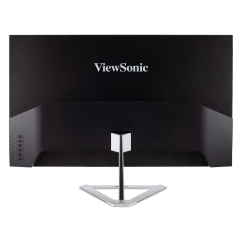 ViewSonic VX3276-4K-MHD 32 Inch Frameless 4K UHD Monitor with HDR10 HDMI and DisplayPort for Home and Office (Renewed)