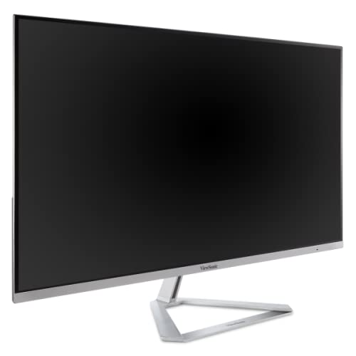 ViewSonic VX3276-4K-MHD 32 Inch Frameless 4K UHD Monitor with HDR10 HDMI and DisplayPort for Home and Office (Renewed)