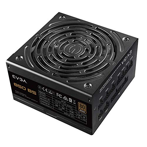 EVGA 850 B5, 80 Plus BRONZE 850W, Fully Modular, EVGA ECO Mode, 5 Year Warranty, Compact 150mm Size, Power Supply 220-B5-0850-V1