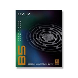 EVGA 850 B5, 80 Plus BRONZE 850W, Fully Modular, EVGA ECO Mode, 5 Year Warranty, Compact 150mm Size, Power Supply 220-B5-0850-V1