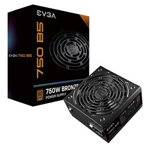 evga 750 b5, 80 plus bronze 750w, fully modular, evga eco mode, 5 year warranty, compact 150mm size, power supply 220-b5-0750-v1