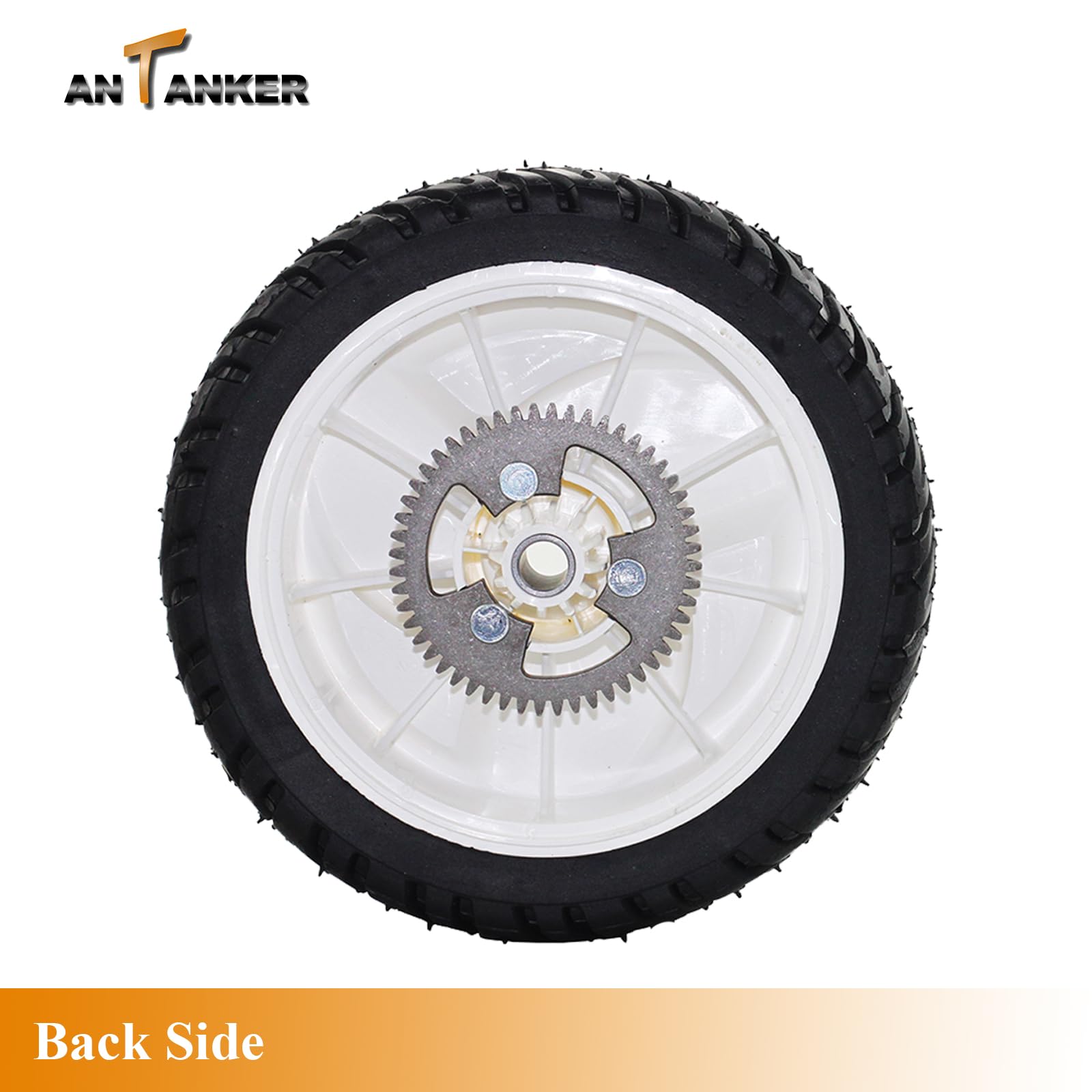 Antanker 105-3036 Wheel Gear Assembly Replaces for Toro 105-3036 105-3024 105-3025 for Toro 22" Lawn Mower Rear Wheel 8 Inch, 2 Pack, 20017 20041 20066 20068 20073 Recycler Self-Propelled Push Mower