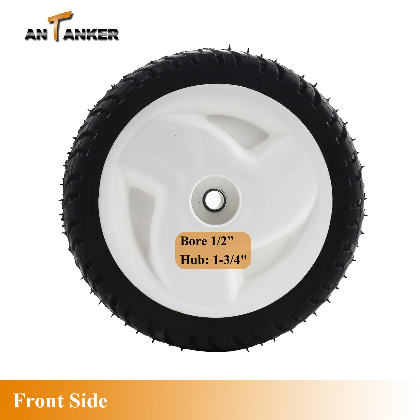 Antanker 105-3036 Wheel Gear Assembly Replaces for Toro 105-3036 105-3024 105-3025 for Toro 22" Lawn Mower Rear Wheel 8 Inch, 2 Pack, 20017 20041 20066 20068 20073 Recycler Self-Propelled Push Mower