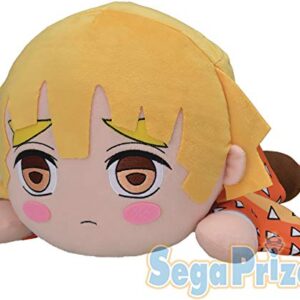 SEGA Demon Slayer: Kimetsu no Yaiba MEJ Lay-Down Plush Zenitsu Agatsuma, Multiple Colors (SG31360)