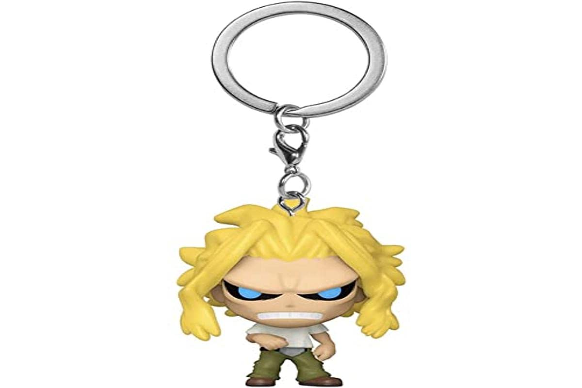 Funko Pop! Keychain: My Hero Academia - All Might Weakened State, Multicolor