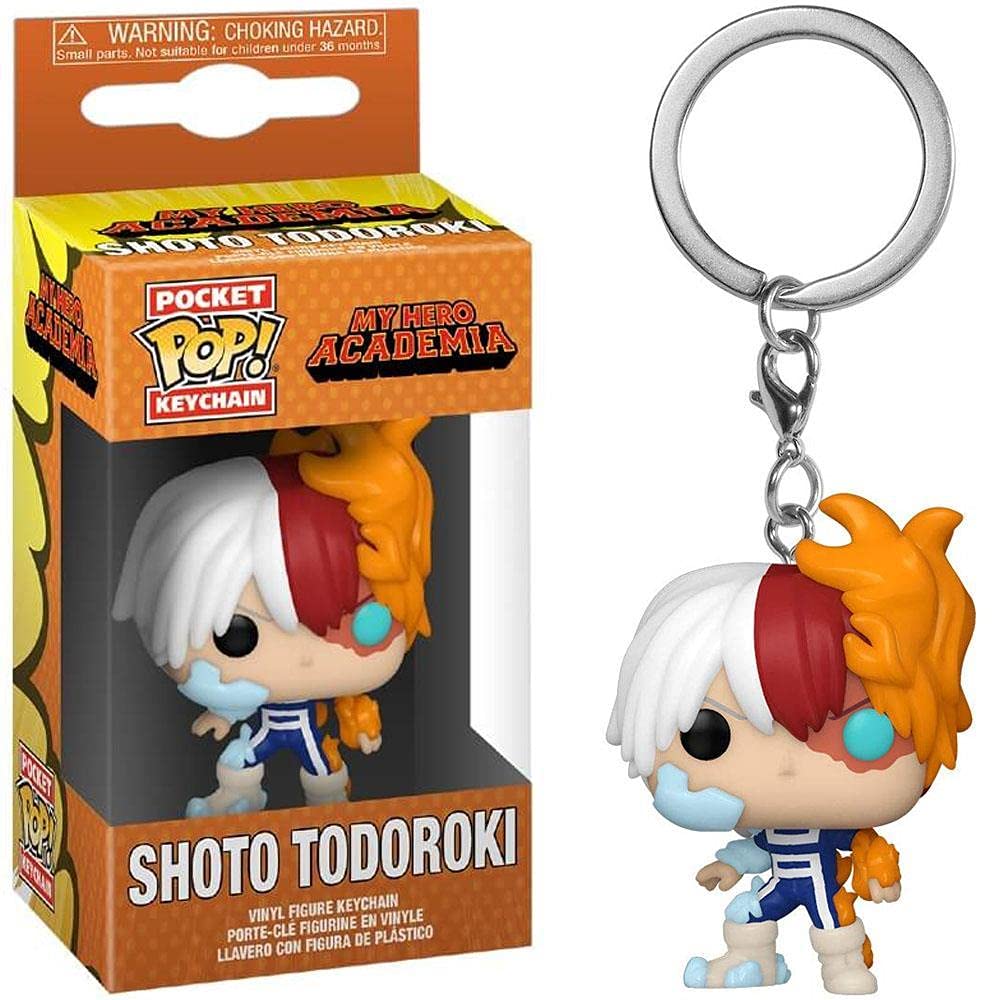 Funko Pop! Keychain: My Hero Academia - Todoroki, Multicolor, 2 inches, (Model: 48174)