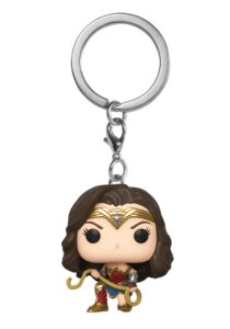 funko pop! keychain: wonder woman 1984 - wonder woman with lasso, multicolor, model:46699