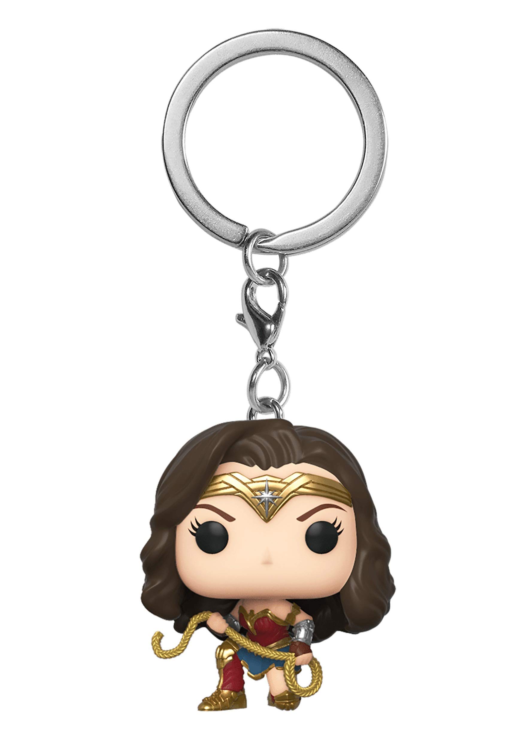 Funko Pop! Keychain: Wonder Woman 1984 - Wonder Woman with Lasso, Multicolor, Model:46699