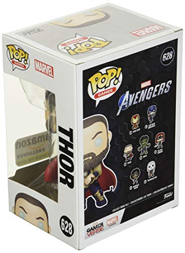 Funko Pop! Marvel: Avengers Game - Thor (Glow in The Dark), Amazon Exclusive