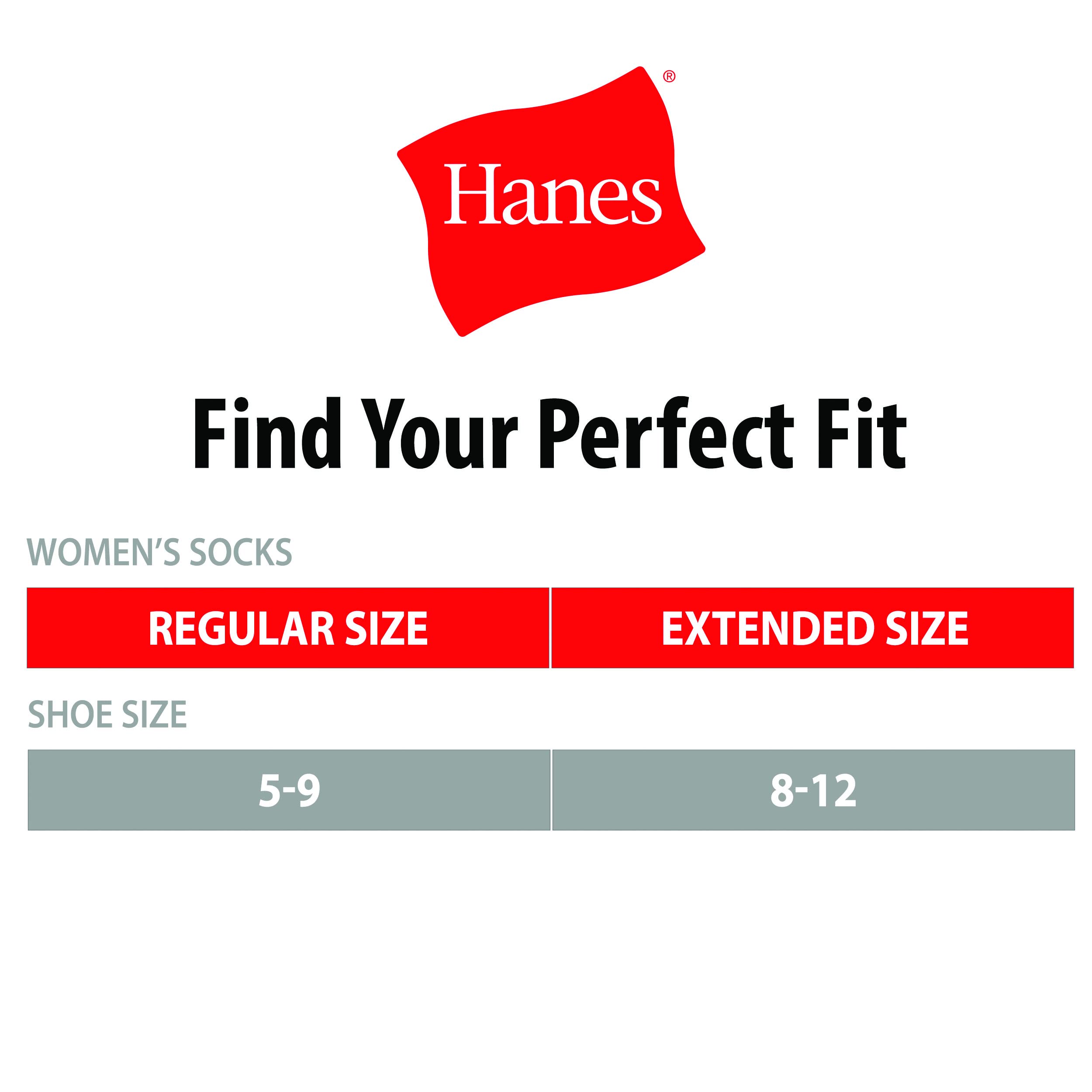 Hanes womens Performance Cool Compression No Show 6 Pair Pack Casual Sock, Grey/Purple/Pink Design, 5 US