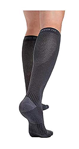 Copper Fit Unisex Compression Sock, Choose Size and Pairs (4, Small/Medium)