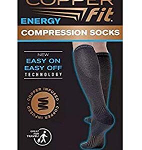 Copper Fit Unisex Compression Sock, Choose Size and Pairs (4, Small/Medium)